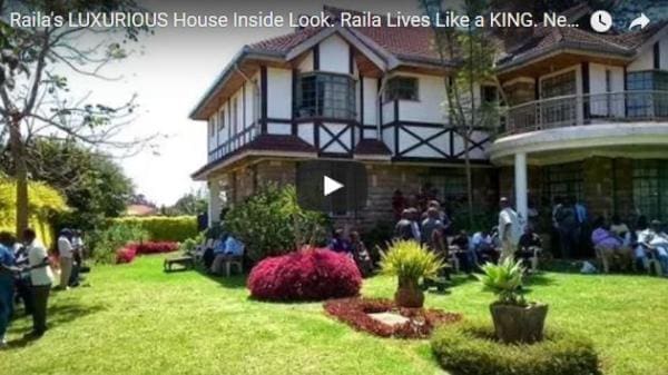 Tour of Raila’s Luxurious House That Rivals State House